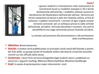 Project Work Moroso-Sara Vicini | PPTX