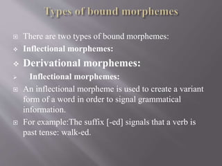 Morphemes 37 | PPT