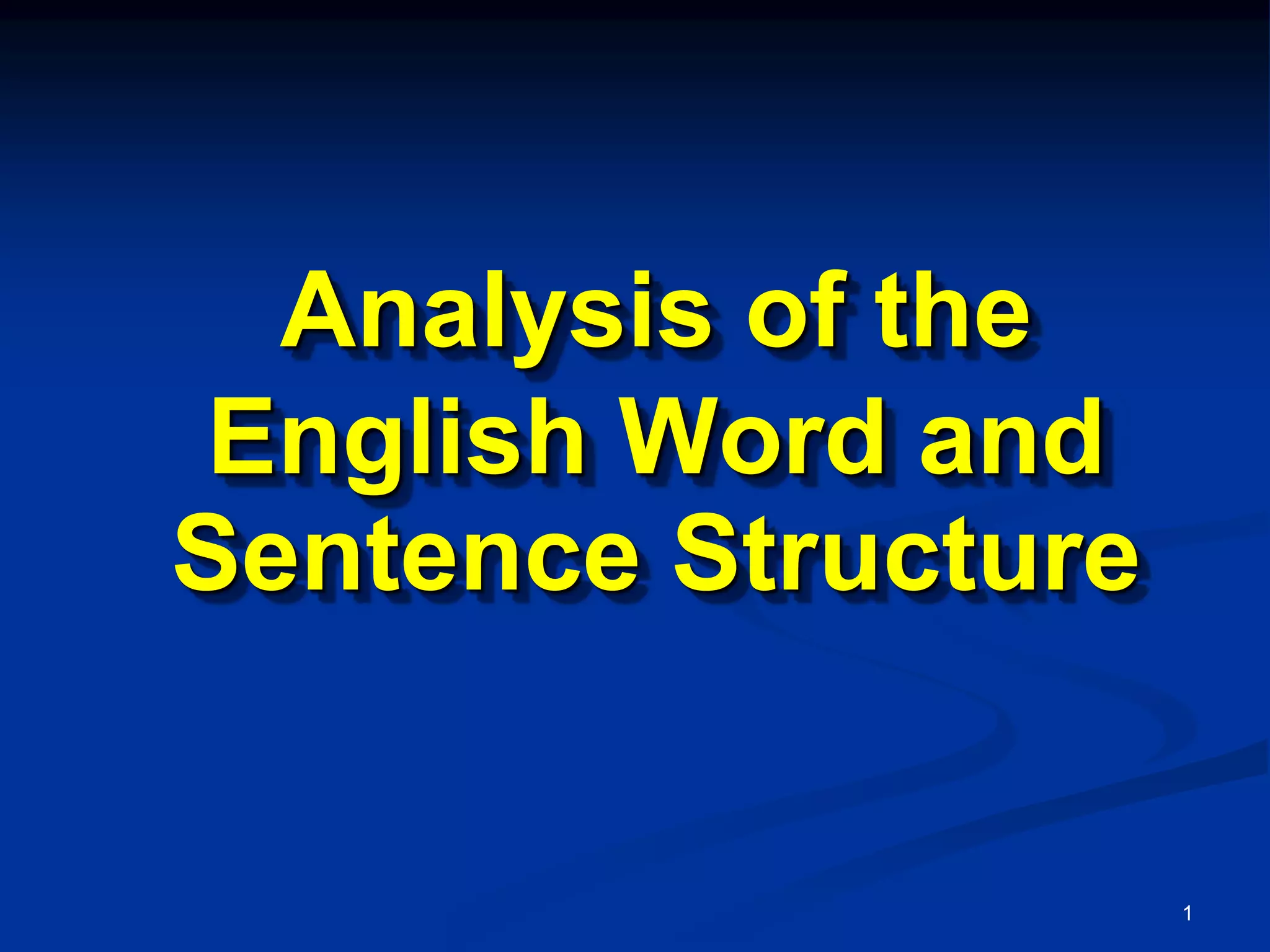 Morphemes & Types of morphemes | PPT