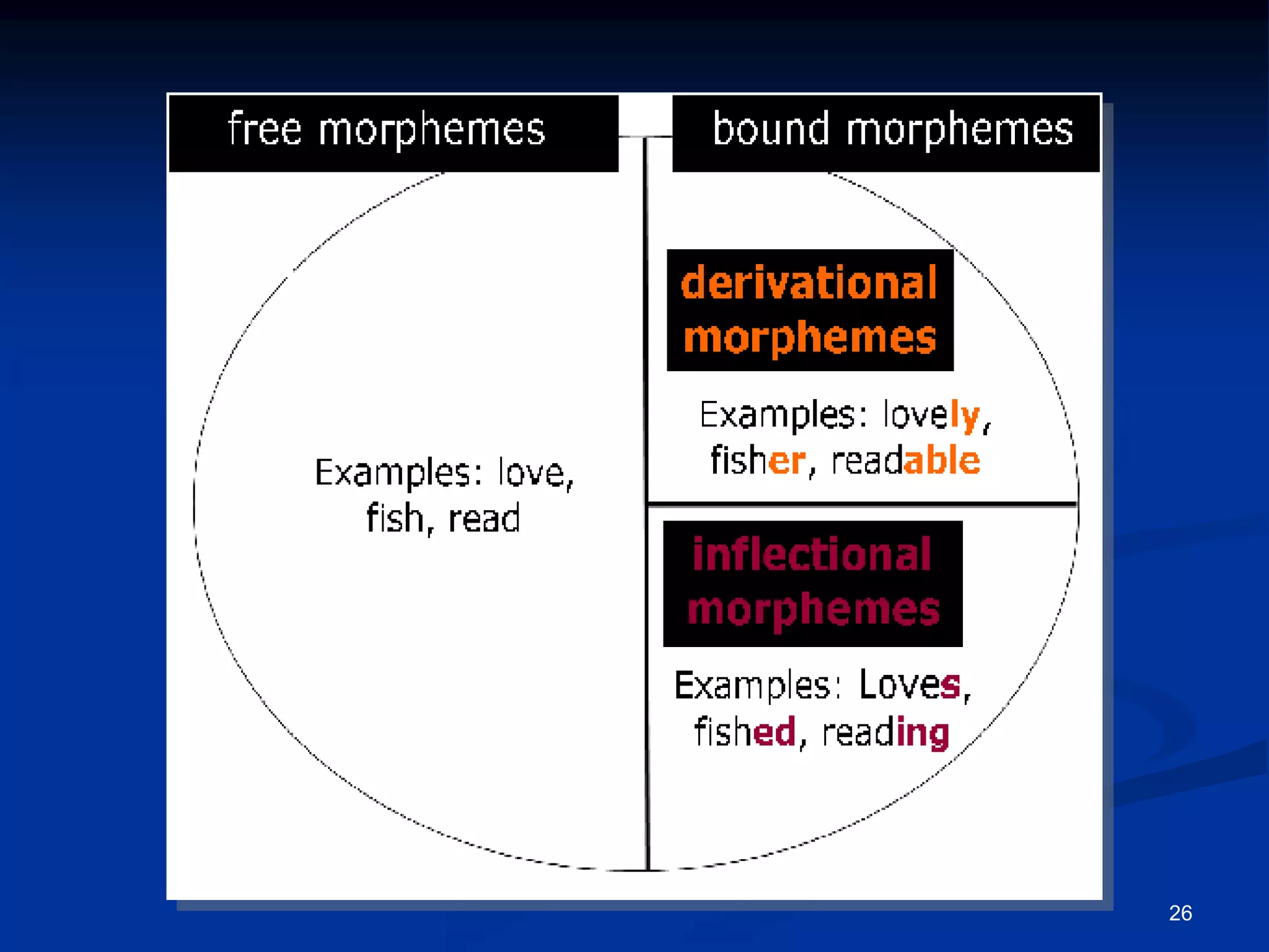 Morphemes & Types of morphemes | PPT