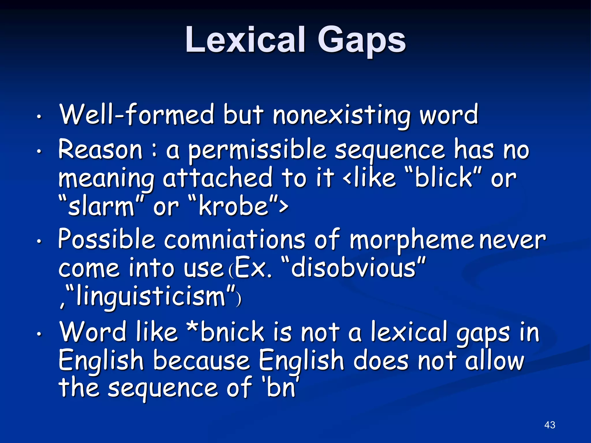 Morphemes & Types of morphemes | PPT