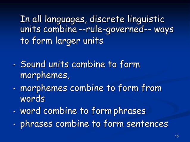 Morphemes & Types of morphemes | PPT | Geology | Science