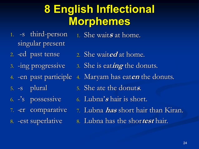 Morphemes & Types of morphemes | PPT | Geology | Science