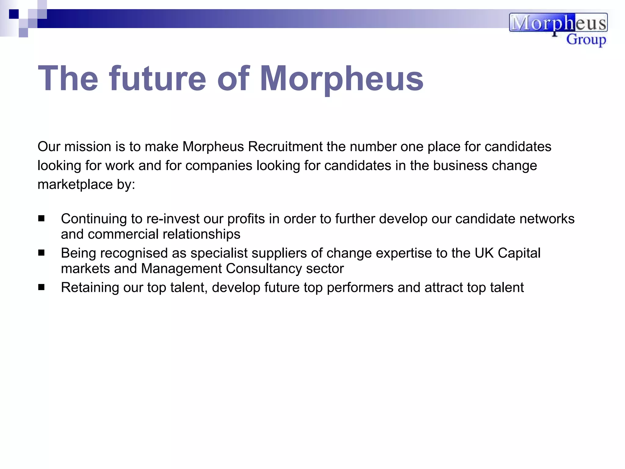 The Morpheus Group | PPT
