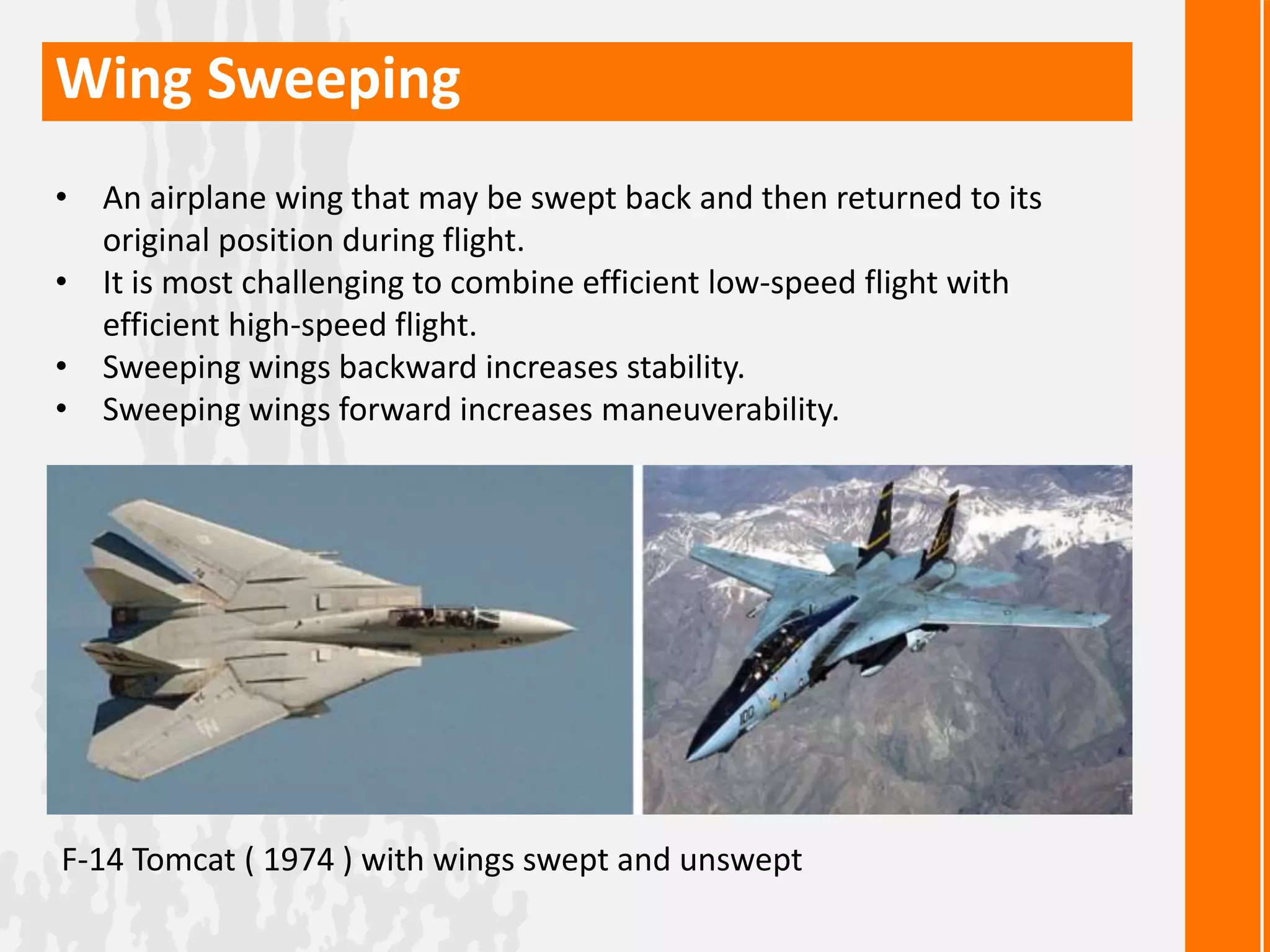 Morphing of aircraft wings | PPTX