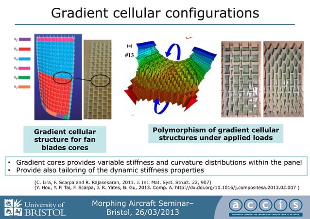 Morphing Aircraft Workshop 26/03/13 - Presentation on Auxetics | PPT