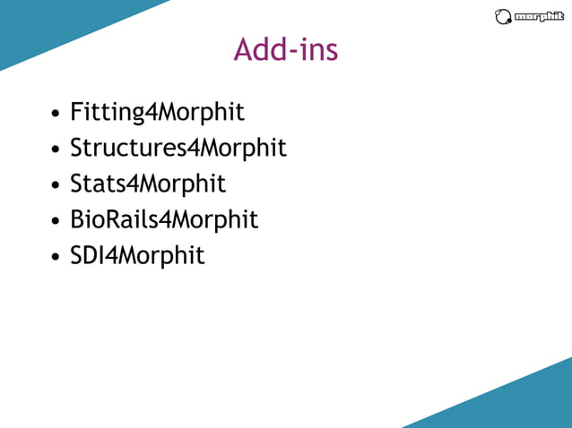 Morphit introduction | PPT | Chemistry | Science