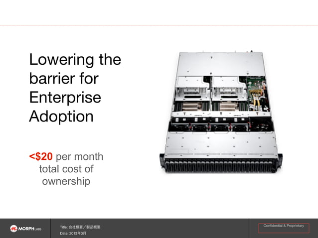 OpenStack Day Tokyo 2013 - Morphlabs - Winston Damarillo | PPT