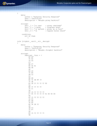 Butterfly: Corporate Spies out for Financial Gain | PDF