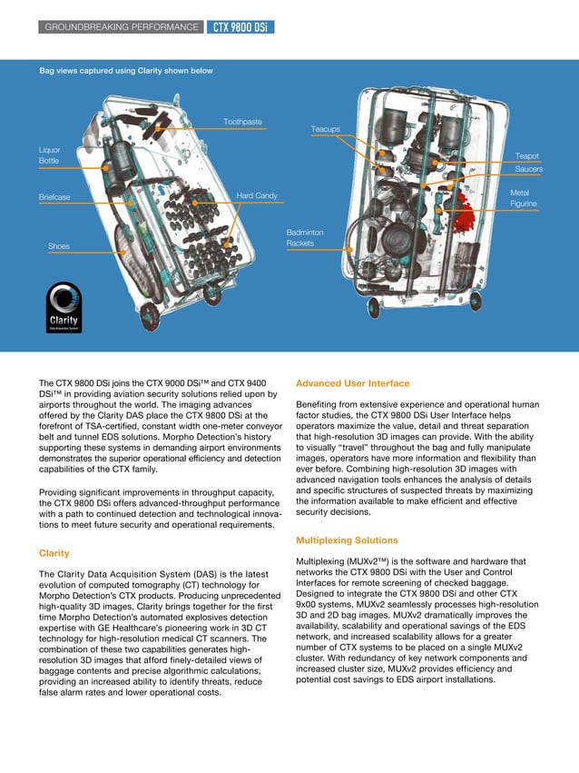 Morpho ctx9800 | PDF