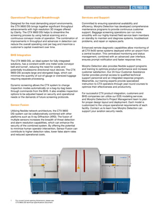 Morpho ctx9800 | PDF