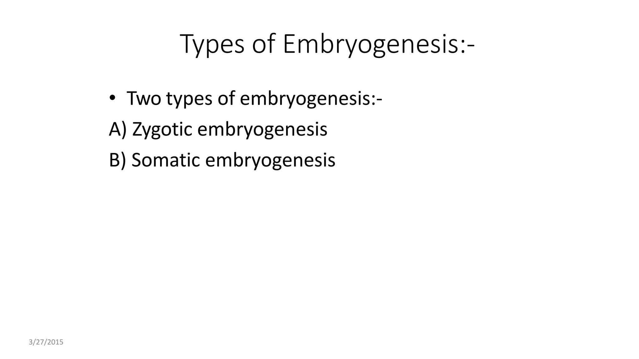 Morphogenesis, organogenesis, embryogenesis & other techniques | PPTX