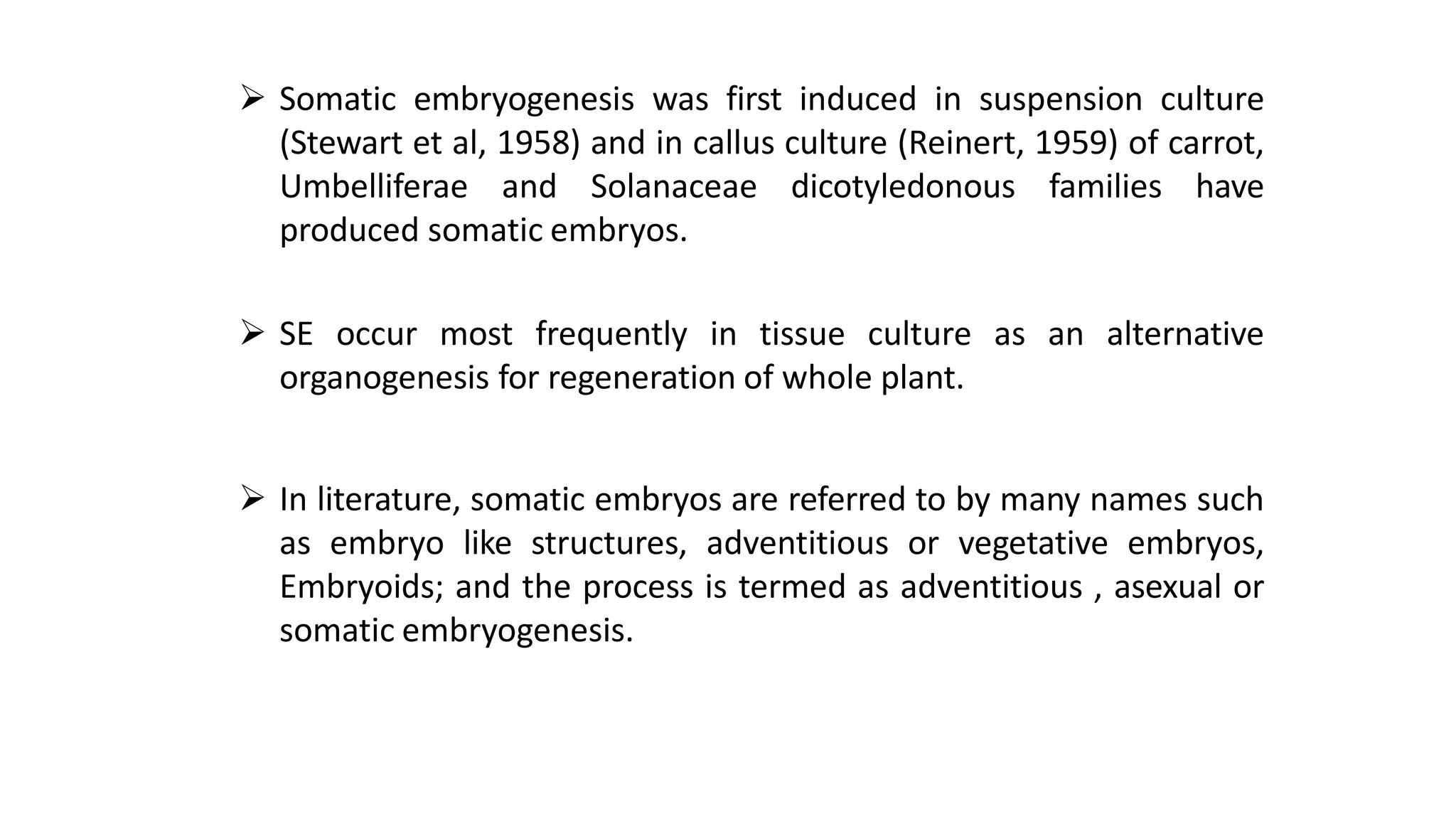 Morphogenesis, organogenesis, embryogenesis & other techniques | PPTX