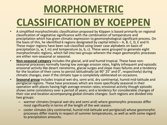 MORPHOGENETIC REGIONS.pptx | Weather | Science