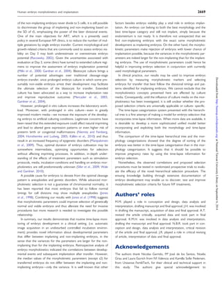 Morphokinetics | PDF