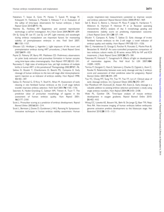 Morphokinetics | PDF