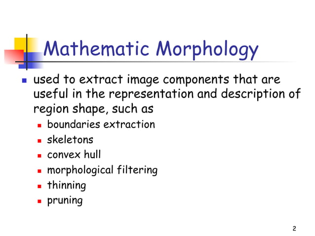 Morphological image processing motes.pdf
