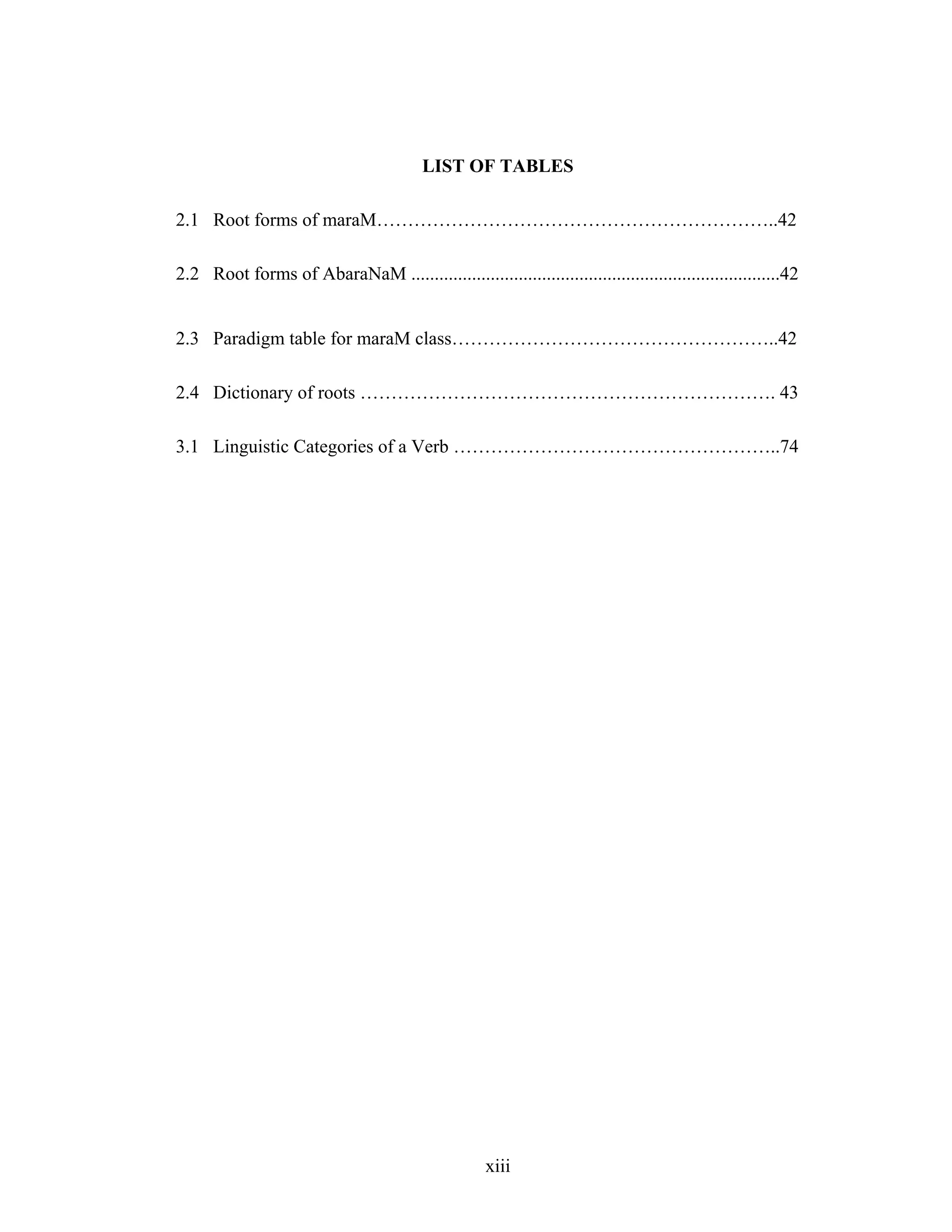 Morphological analyzer for malalyalam verbs | PDF