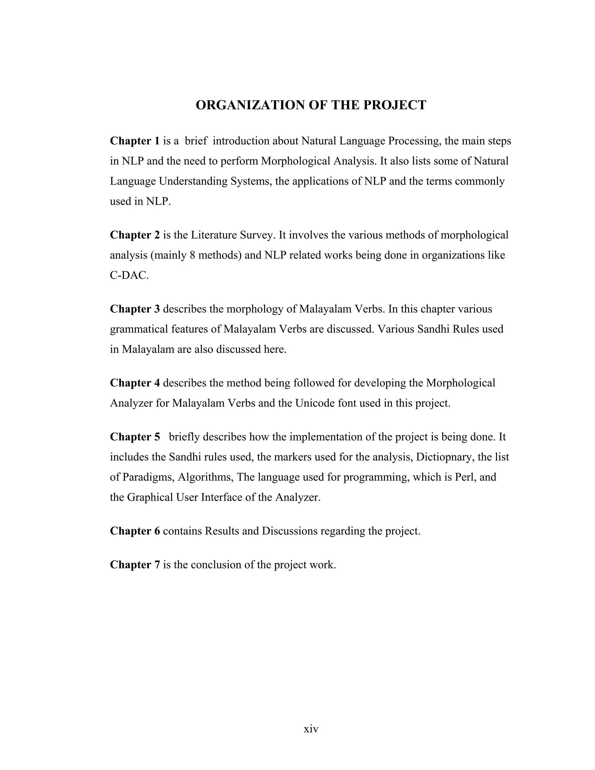 Morphological analyzer for malalyalam verbs | PDF