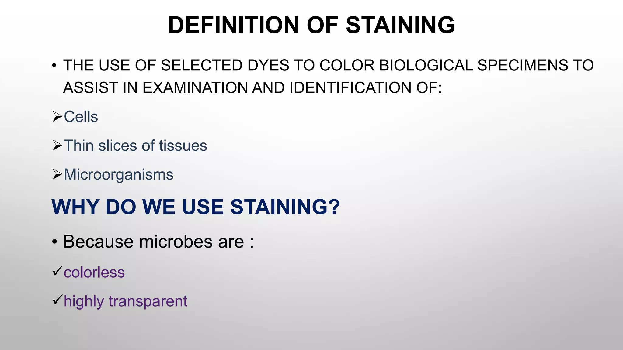 Staining techniques of Microorganisms | PPTX
