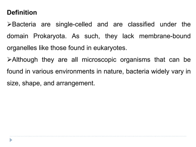 Morphological classification of bacteria | PPTX | Biological Sciences ...