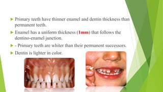 Morphological Differences Between Primary And Permanent Teeth 2016.pptx