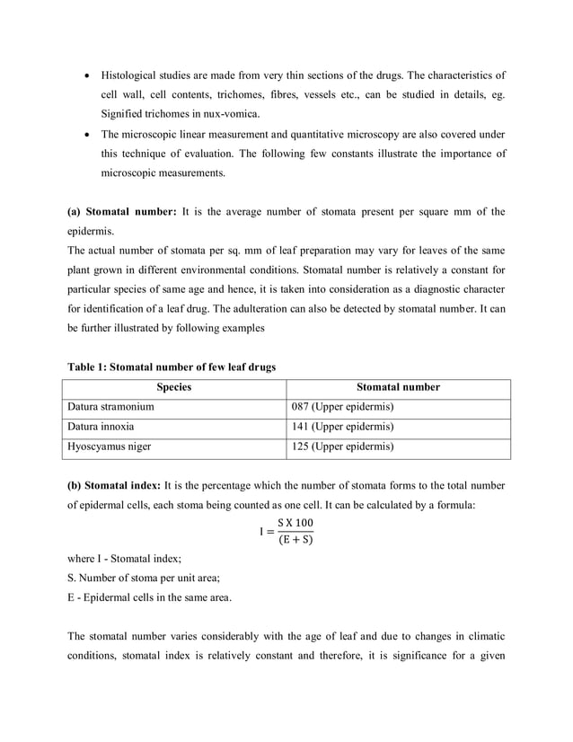 Morphological evaluvation. pharmacognosy.pdf