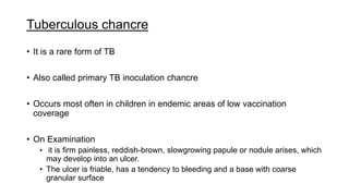 Morphological features of tuberculosis | PPTX