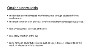 Morphological features of tuberculosis | PPTX