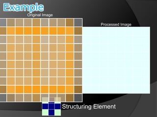 Morphological image processing | PPTX