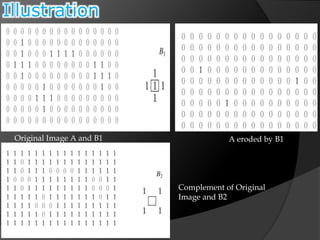 Morphological image processing | PPTX