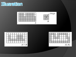 Morphological image processing | PPTX