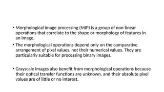 Morphological image processing in Digital Image Processing.pptx