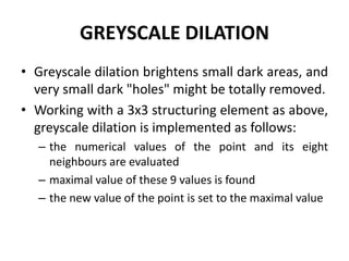 Morphological operations | PDF