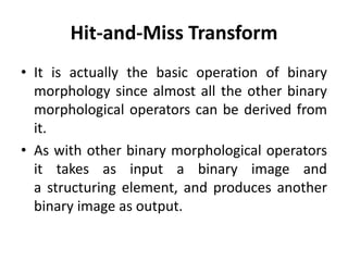 Morphological operations | PDF | Photo Editing Software | Computer Software and Applications