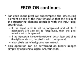 Morphological operations | PDF