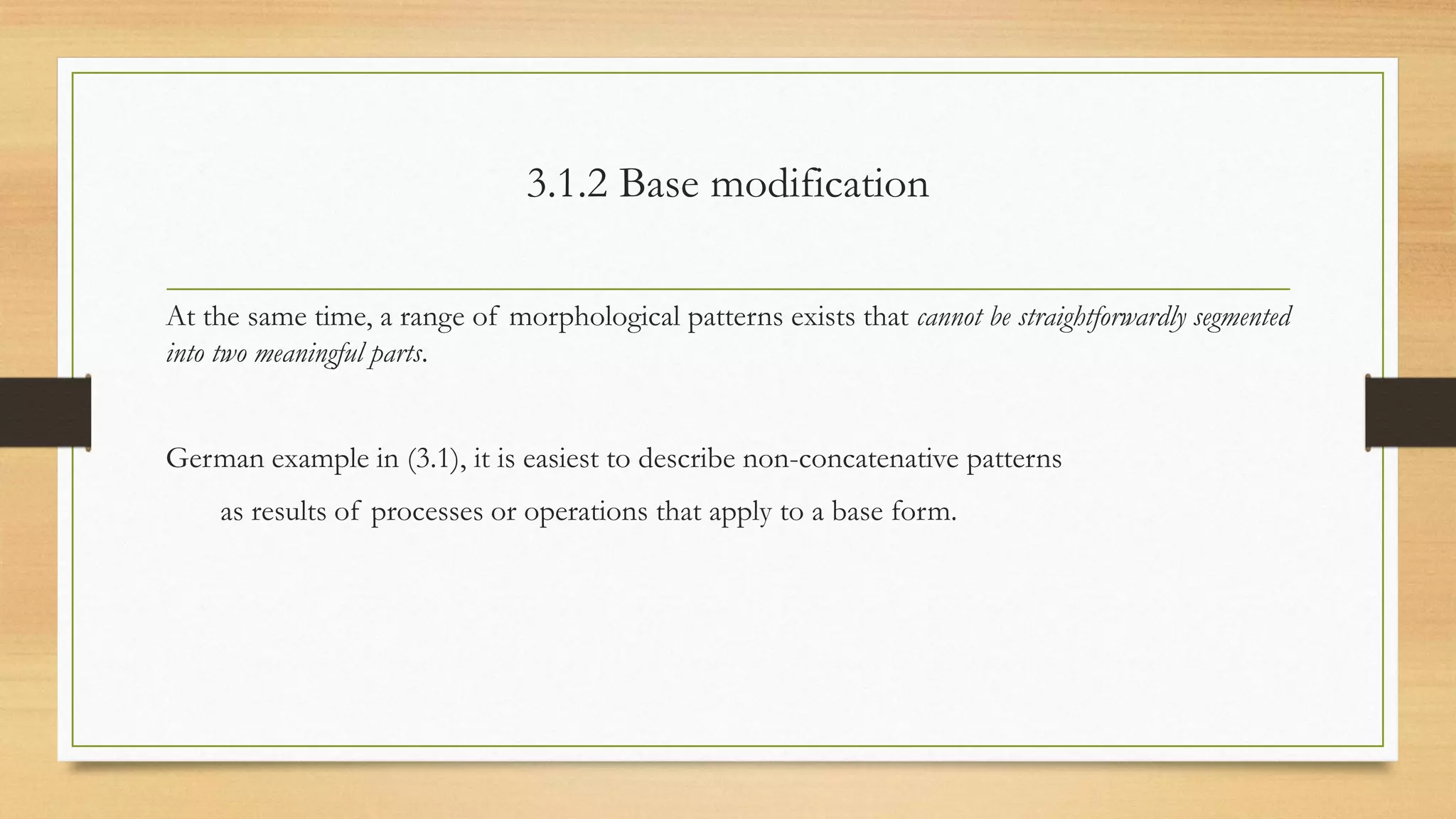 Morphological rules- Sarah Saneei | PDF