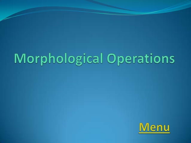 Morphological typology | PPTX