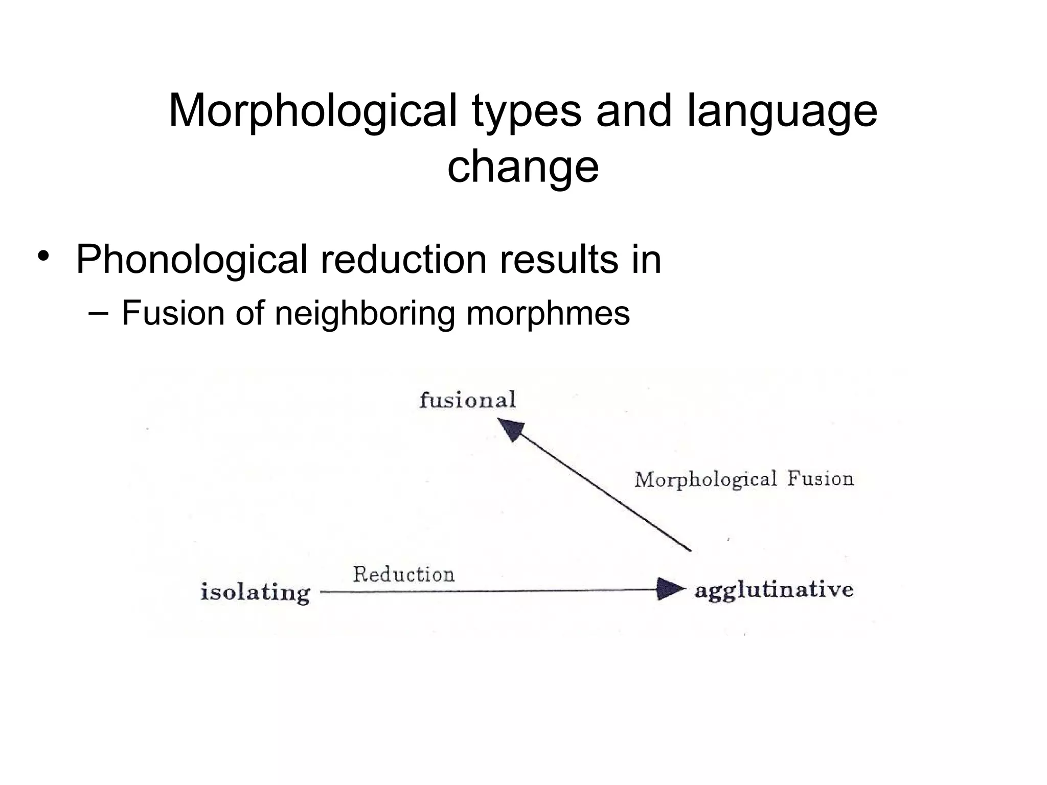 Morphological typology | PDF