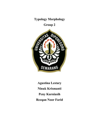 Morphological typology(group2) | PDF