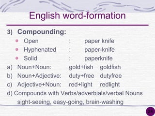 Morphology | PPT