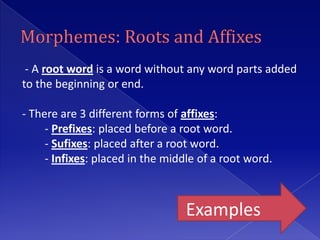 Morphology | PPT