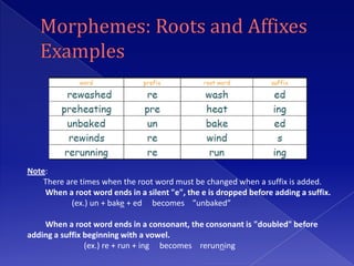 Morphology | PPT