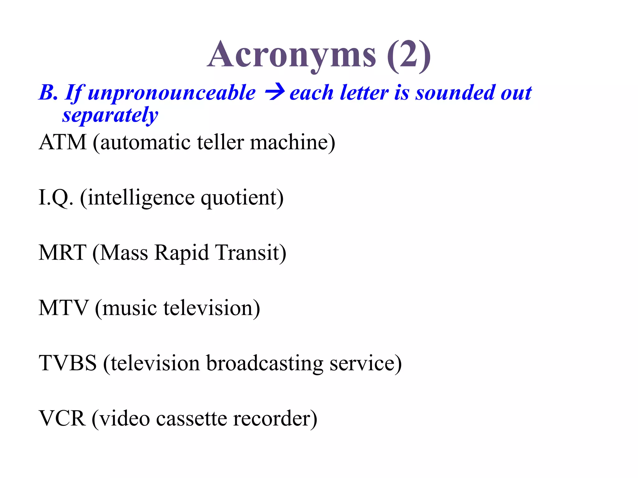 A Brief Introduction of Morphology | PPTX
