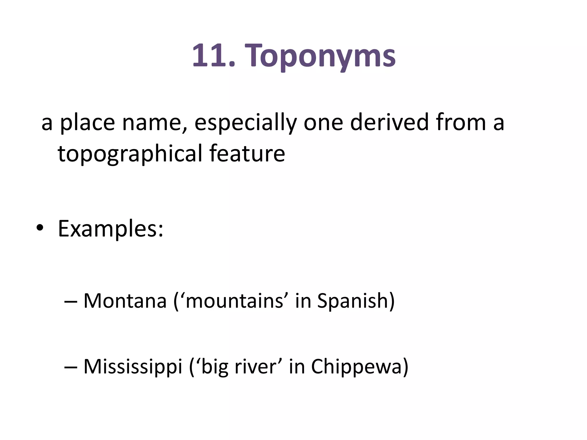 A Brief Introduction of Morphology | PPTX