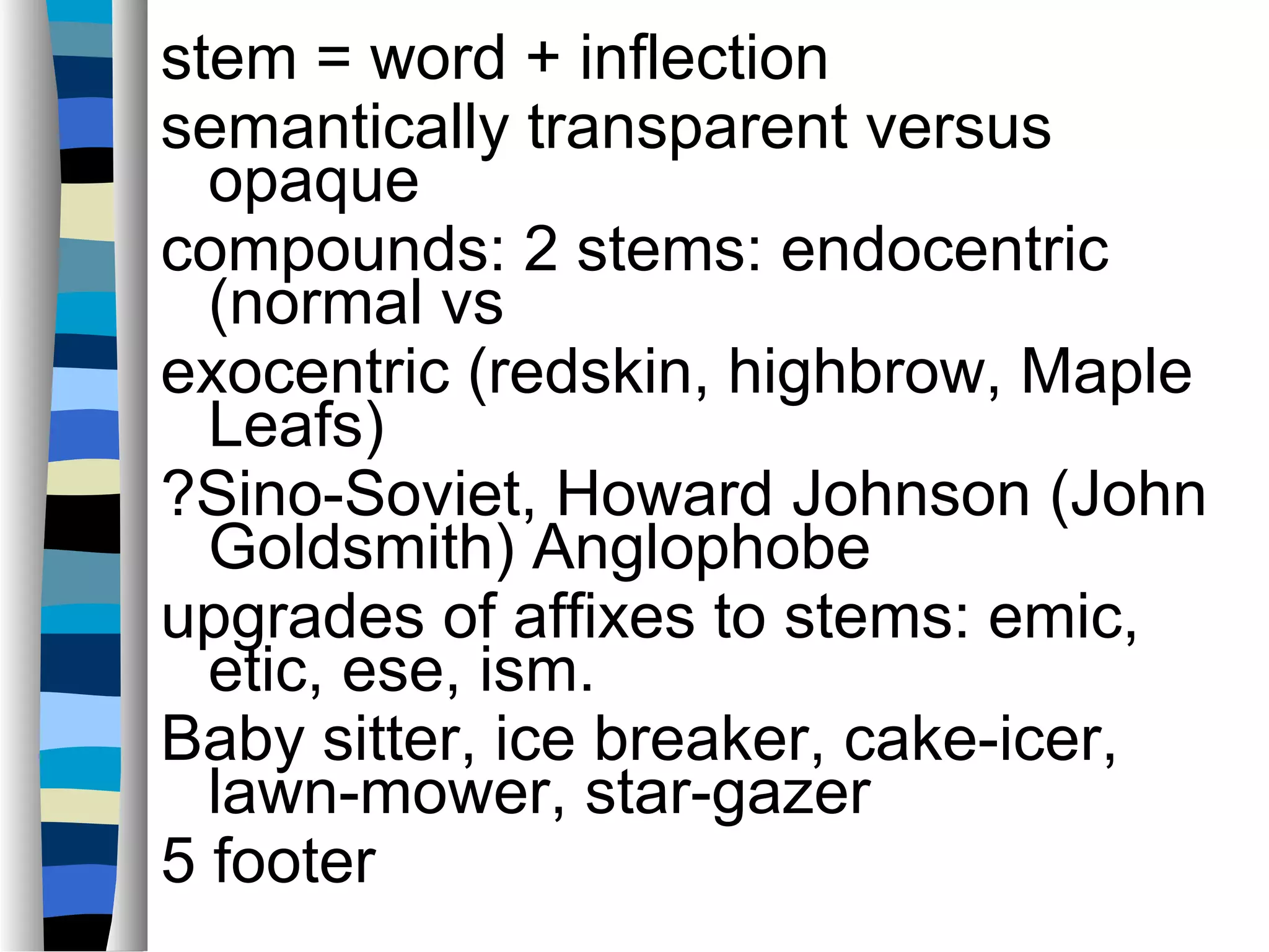 Morphology | PPT | Geology | Science