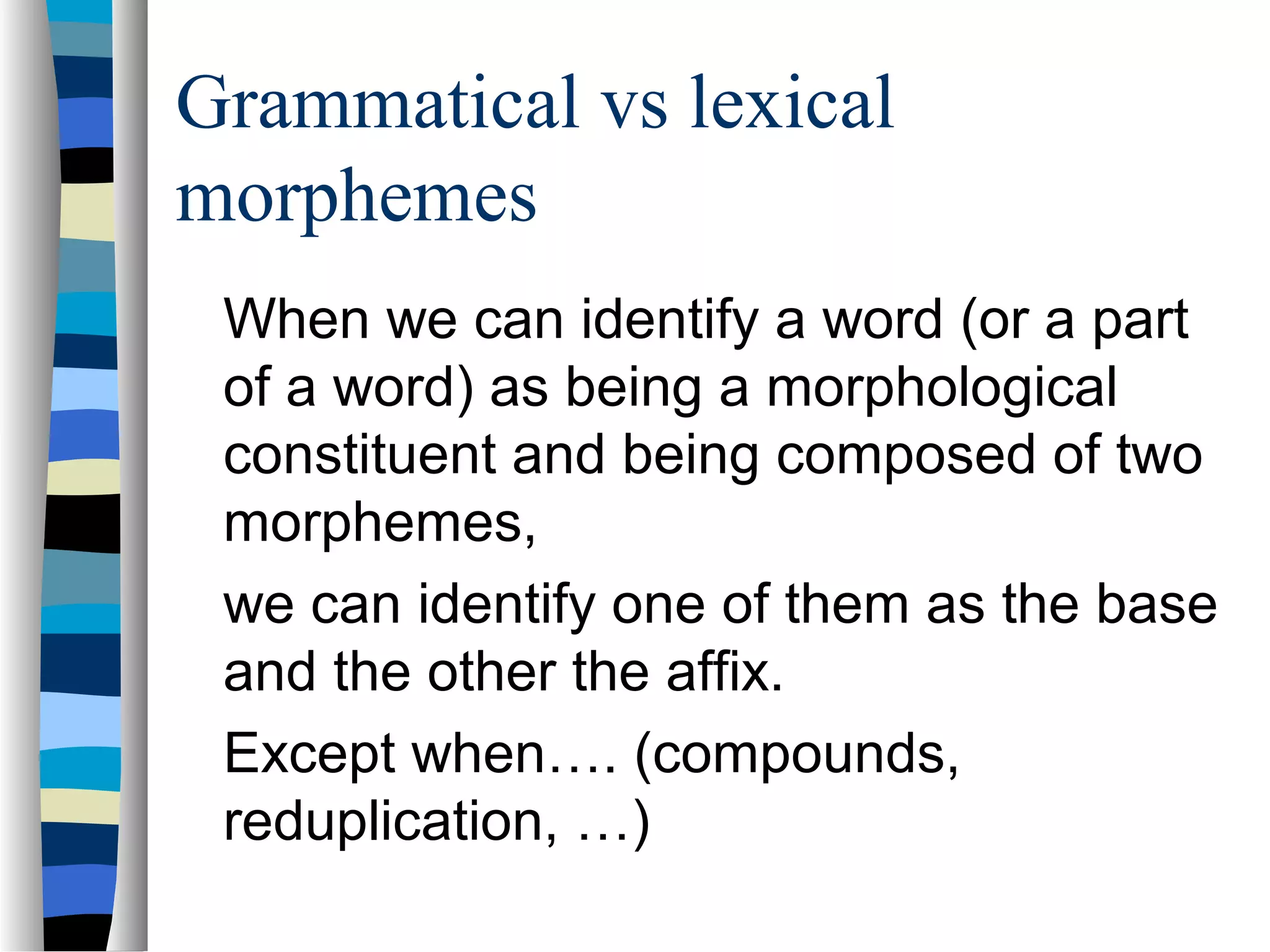 Morphology | PPT | Geology | Science