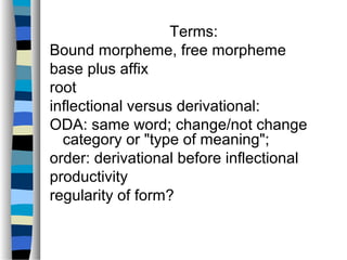 Morphology | PPT | Geology | Science