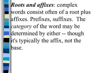 Morphology | PPT | Geology | Science