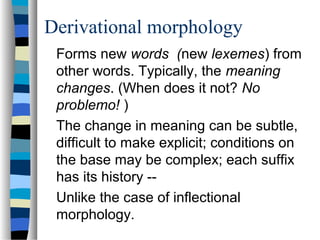 Morphology | PPT | Geology | Science
